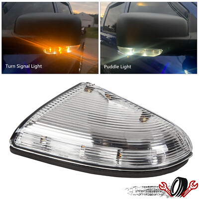 For 2009-14 Dodge Ram 1500 2500 Mirror Turn Signal Light Passenger ...