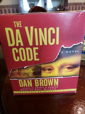 The DaVinci Code Audiobook Book on CD Dan Brown Novel Read by Paul ...
