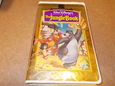 The Jungle Book (VHS, 1997, 30th Anniversary Limited Edition ...