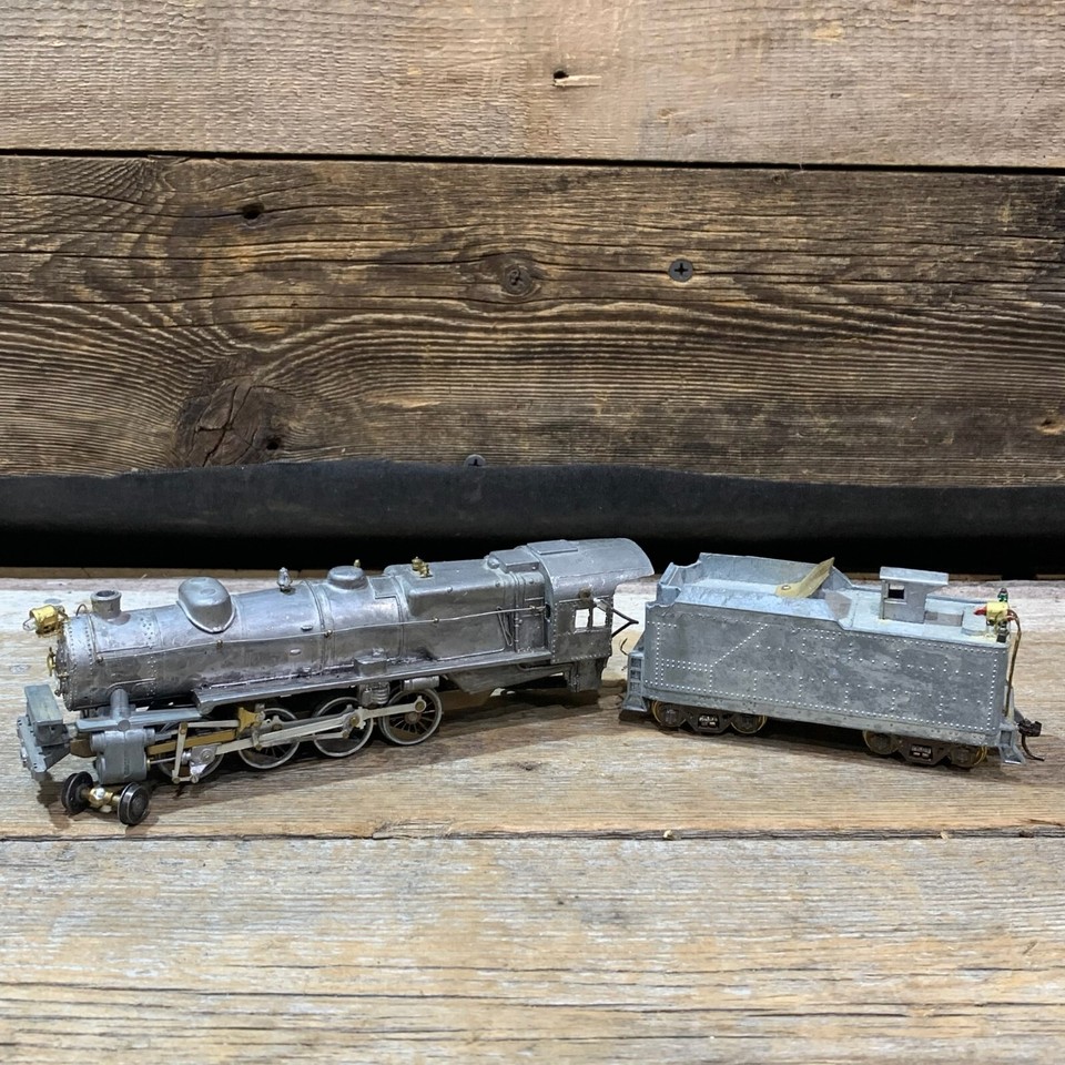 Vintage Locomotive & Tender, HO Scale, Unfinished/Unpainted | eBay