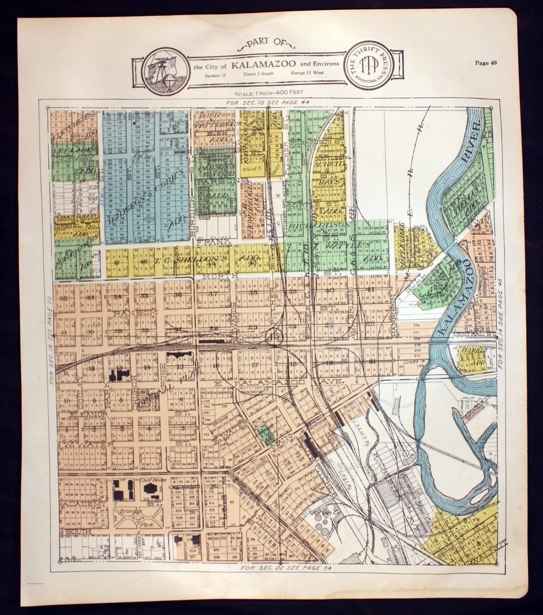 Kalamazoo Michigan Map Location