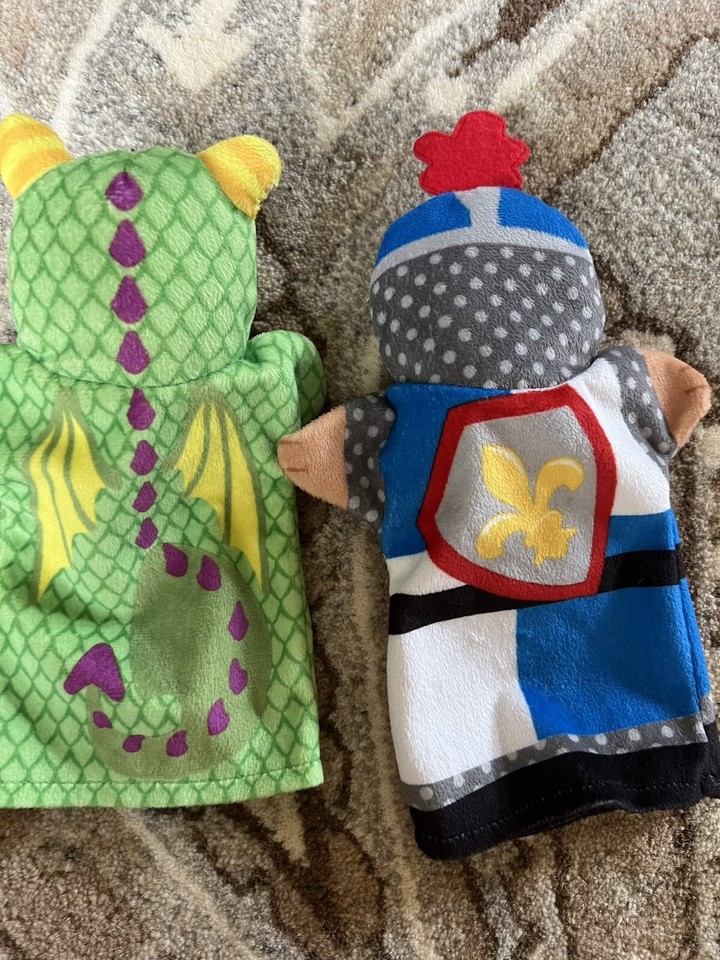 Knight Dragon Puppets | eBay