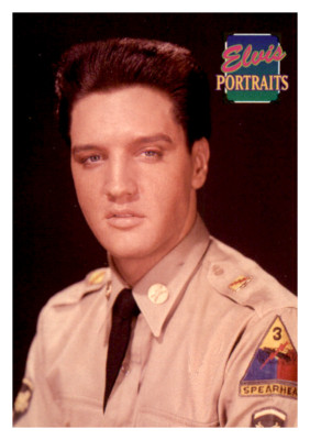 1992 The Elvis Collection Card Elvis Presley PORTRAITS #352 Near Mint ...