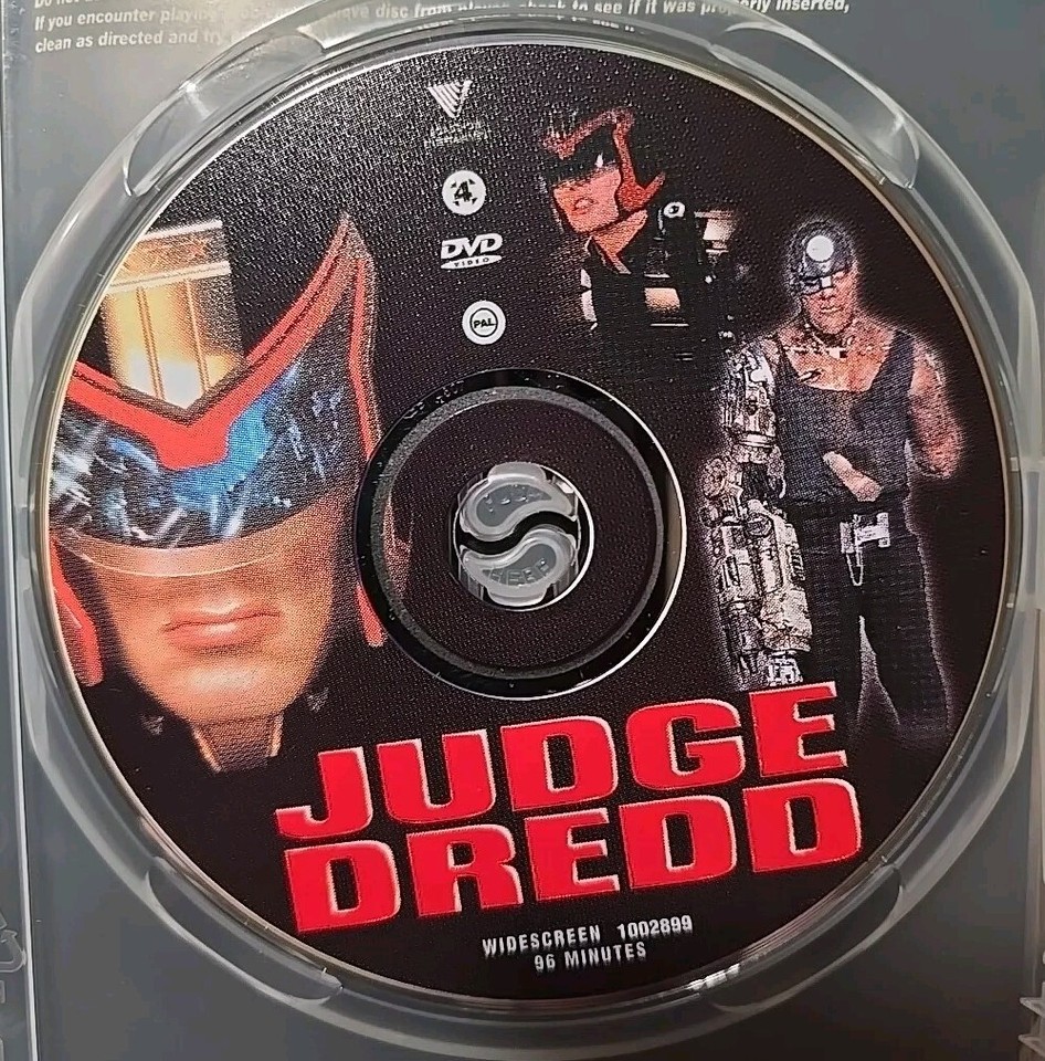 Judge Dredd (DVD, 1995) 🇦🇺 FREE AU POSTAGE 🇦🇺 9398710028997 | eBay