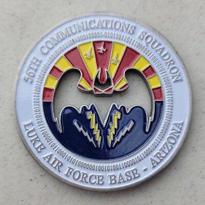 56TH COMMUNICATIONS SQUADRON - Challenge Coin | eBay