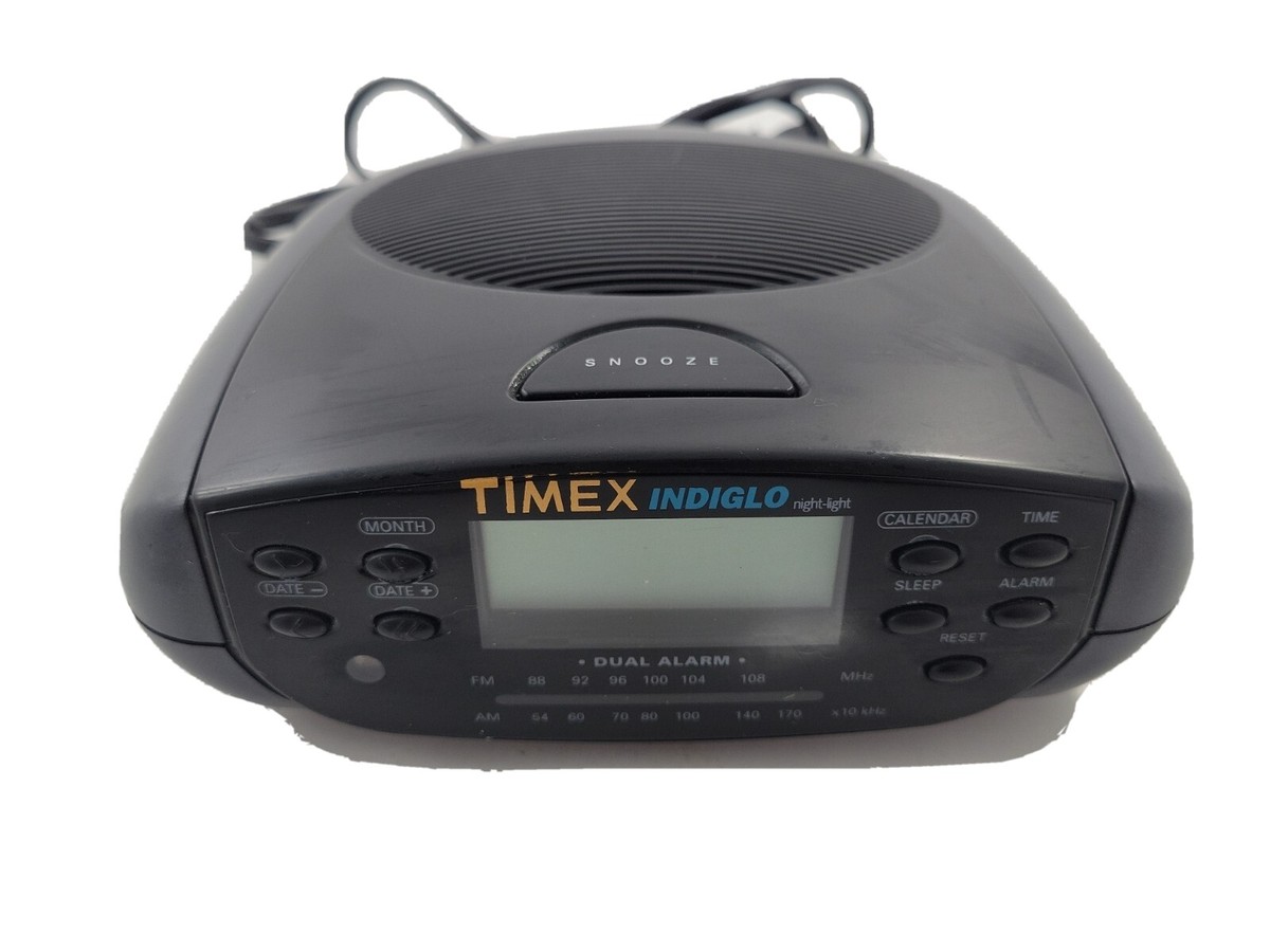 Timex Indiglo Alarm Clock Radio