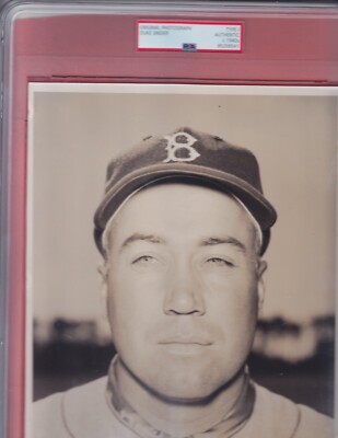 1948 BROOKLYN DODGERS 8 X 10 PSA TYPE 1 DUKE SNIDER ROOKIE HOF | eBay
