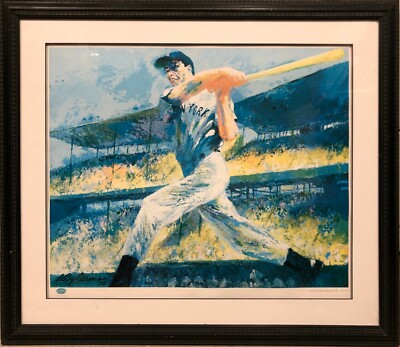 Joe DiMaggio's Swing Yankee Clipper Leroy Neiman Signed Limited Edition ...