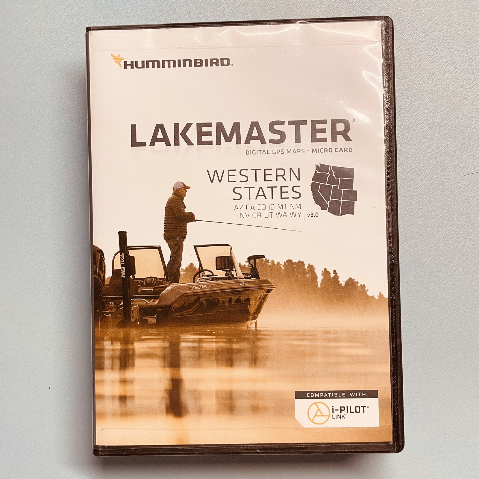 Humminbird LakeMaster Maps Western States V3 Digital GPS Micro Card ...