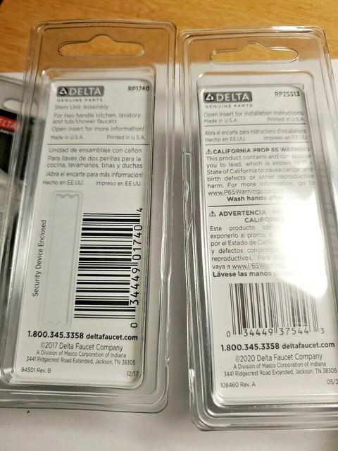 Delta Kitchen Faucet Cartridge Assembly (RP25513) for sale online | eBay