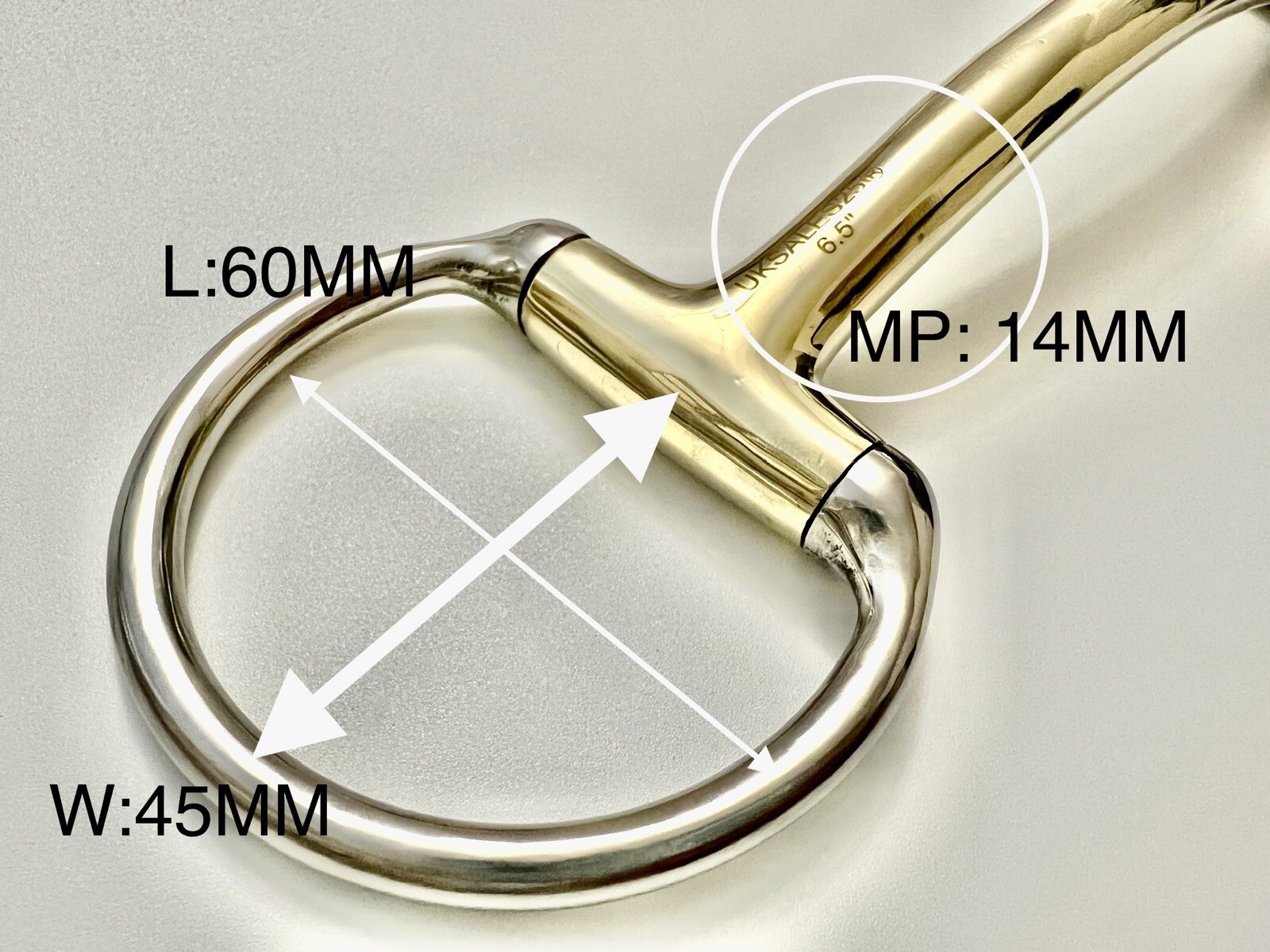 Eggbutt Straight Bar Mullen Mouth Snaffle Bit (UKSALES25®) *SAME DAY ...