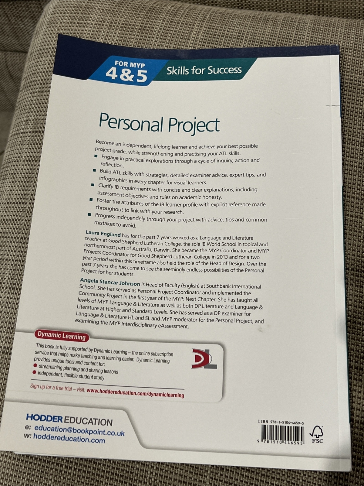 Personal Project for the IB MYP 4&5: Skills for Success by Laura ...