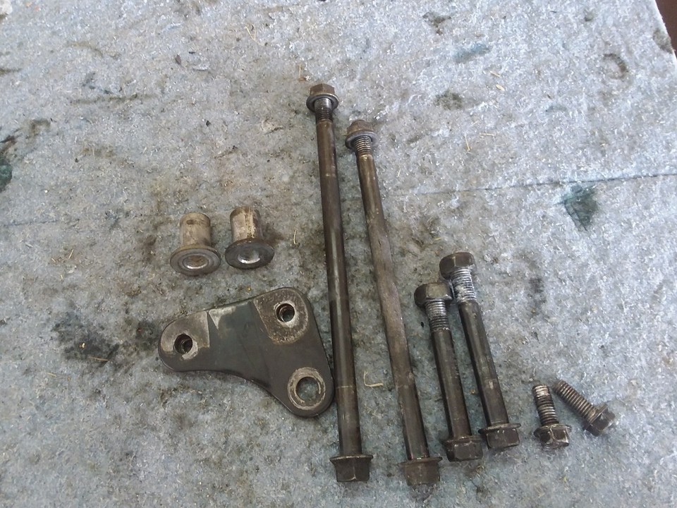 94-97 Kawasaki Ninja ZX600F ZX6R ZX6 Engine Motor Mounts Mount Bolts ...