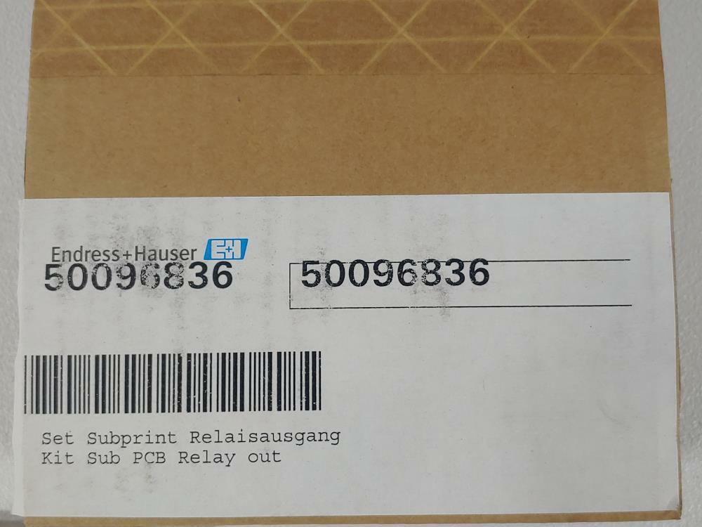 Endress Hauser Kit Sub PCB Relay out 50096836 | eBay