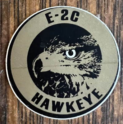 Vintage Grumman E-2C Hawkeye Decal Military Air Force Liberty Army Navy ...