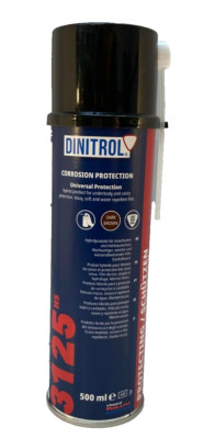 DINITROL 3125 HS Original Rust Proofing High Solids 500ml Aerosol Spray ...