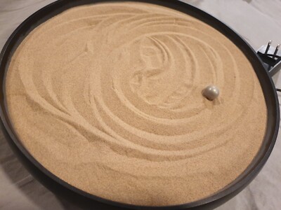 Thinkgeek Sandscript Automatic Zen Garden Sand Drawing Bowl Machine ...