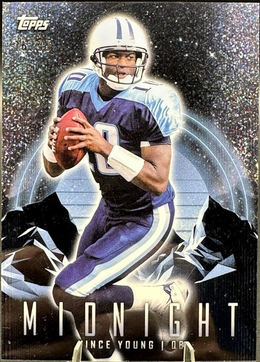 2024 Topps Midnight - Vince Young #96 Winter Solstice /35 for sale ...