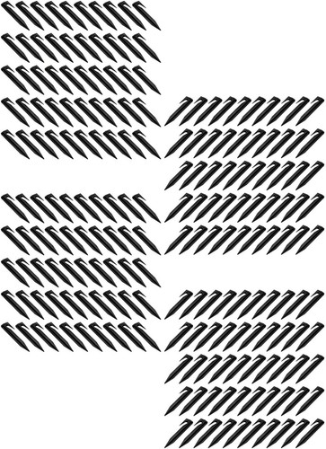 200x 3.3 Boundary Wire Stake Lawn Plastic Tent Pegs Landscape Staples ...