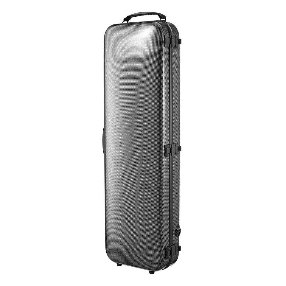 4/4 Full Size Violin Case Carbon Fiber Oblong Violin Box Portable ...