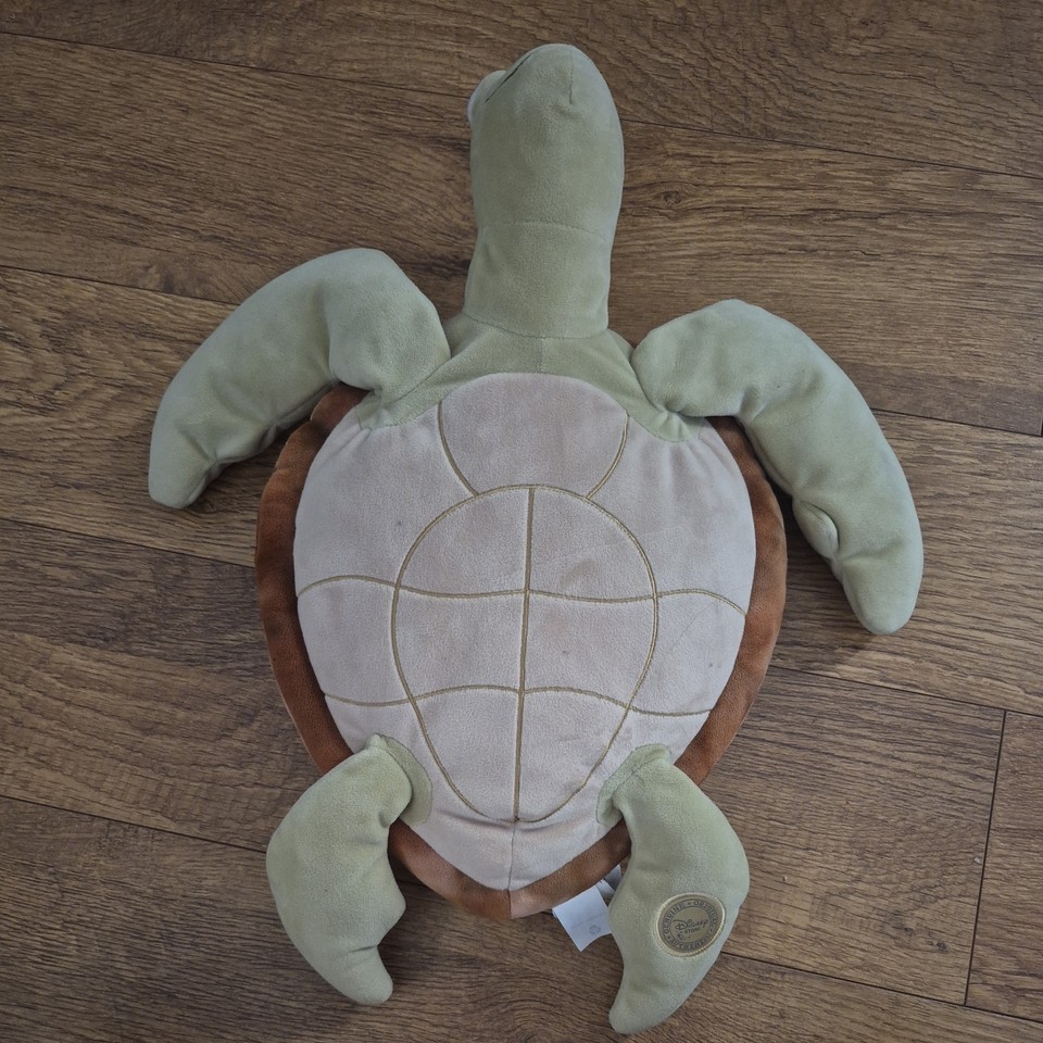 Disney Store Pixar Crush Finding Nemo Dory Sea Turtle Plush Stuffed ...