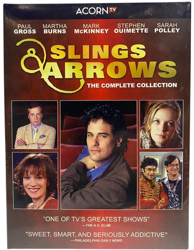 Slings & Arrows The Complete Collection 6 Disc DVD Set NEW Acorn TV Season 1 2 3 54961281091| eBay