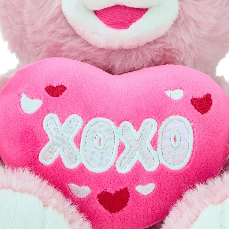 Medium Sweetheart XOXO Teddy Bear Plush, Pink, 10", Valentine's Day by ...