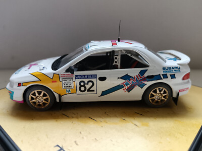 Subaru Impreza #82 Malcom Wilson rally 1996 S.Petch Trofeu /43 | eBay