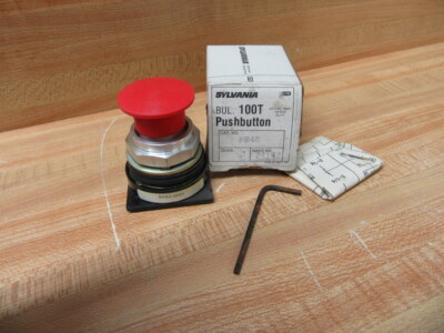 Sylvania 100T-PB4R Joslyn Clark Push Button 24142 | eBay