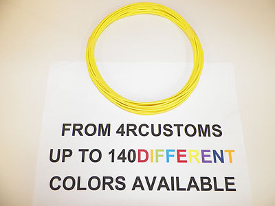 YELLOW AUTOMOTIVE WIRE 22 GAUGE HIGH TEMP TXL 25 FEET | eBay