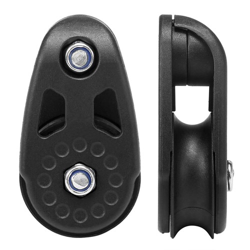 2 PCS Kayak Slide Rail Anchor Trolley Kit Pulley Blocks for Canoe Boat ...