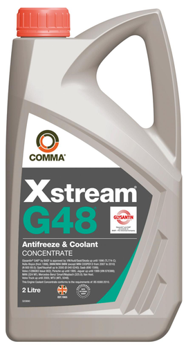Comma - Xstream G48 Antifreeze & Coolant Concentrate XSG2L 2 Litre - 2L ...