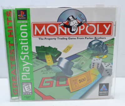 Monopoly (Sony PlayStation 1, 1998) Complete Tested & Working ...
