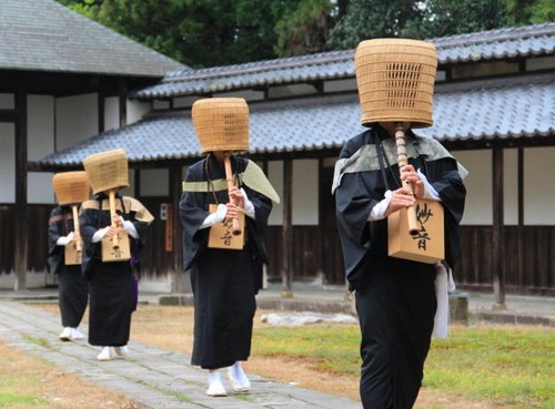 Japanese Edo Monk Hat Genuine Komuso Kasa Samurai Handmade By Craftsmen ...