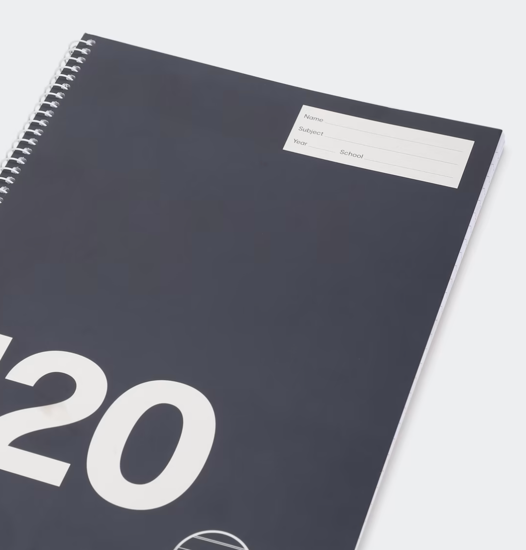 120 Pages A4 Spiral Notebook School Office Note Book 8mm Ruled Pages AU ...