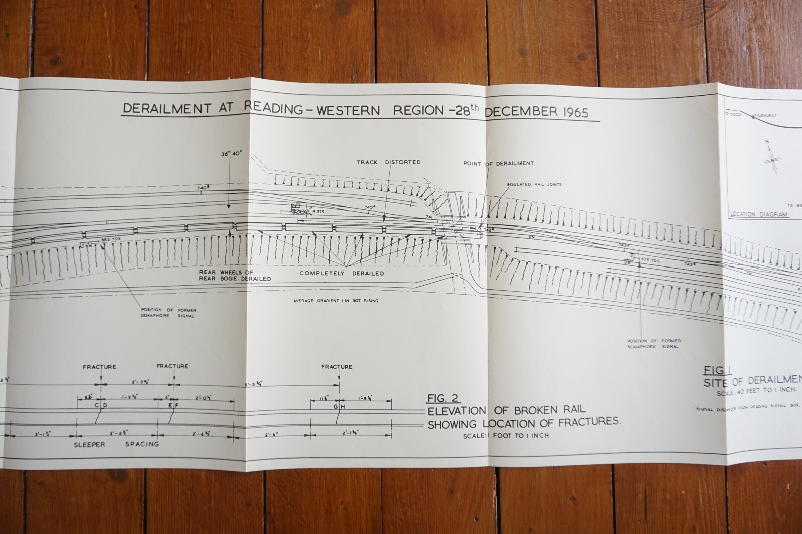 1963 Reading Railway Track Map Diagram | Grelly UK