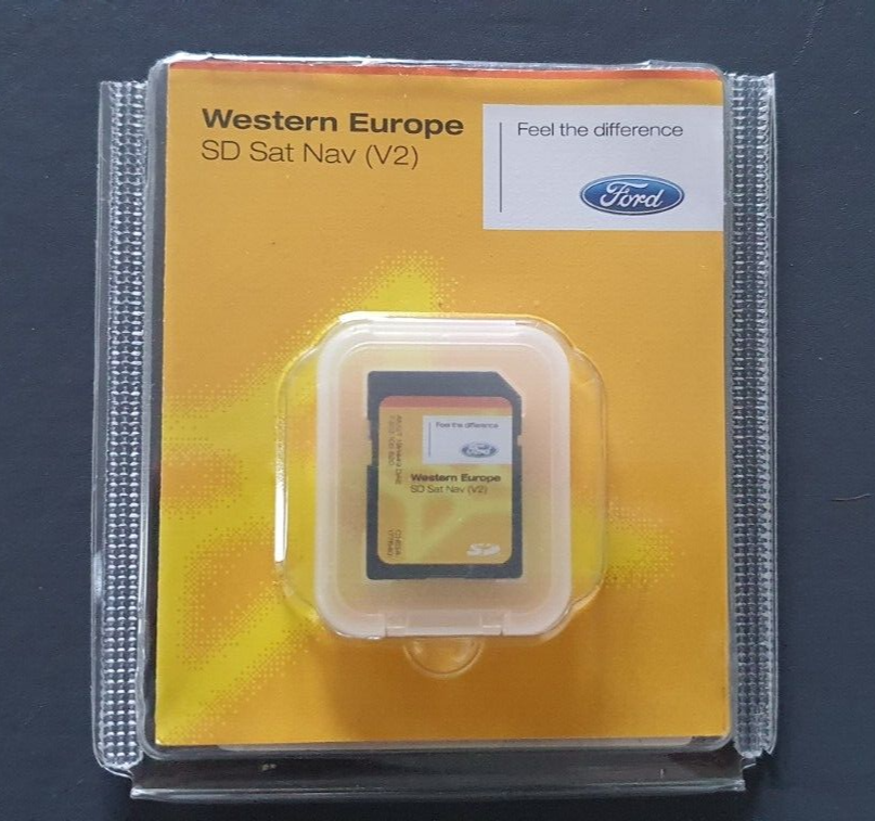 Ford SAT NAV SD Card V2 2012 Western Europe Navigation Am5t19h449 DAE ...