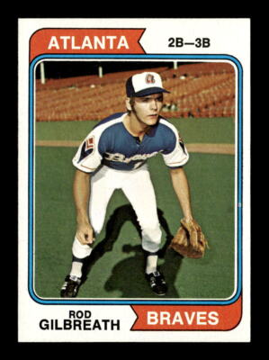 1974 Topps #93 Rod Gilbreath Atlanta Braves NM Baseball Card *G129 | eBay