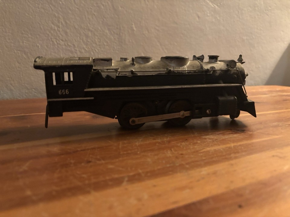 Vintage Marx 666 Engine O GAUGE BLACK Lionel Engine Only Untested | eBay