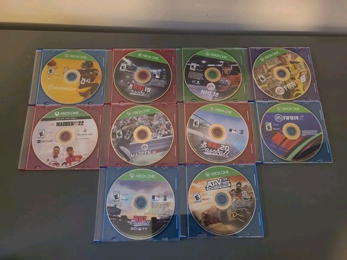 Xbox One 10 Sports Games Lot Disc Only Madden Fifa Rbi | eBay