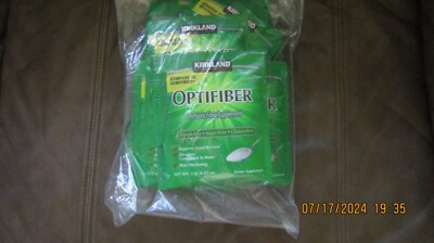 30 Days Costco Kirkland OPTIFIBER Daily Serve Packets Fiber Supplement ...