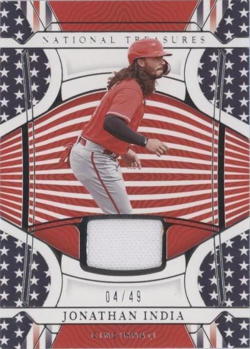2022 Panini National Treasures - Red White & Blue Materials Jonathan ...
