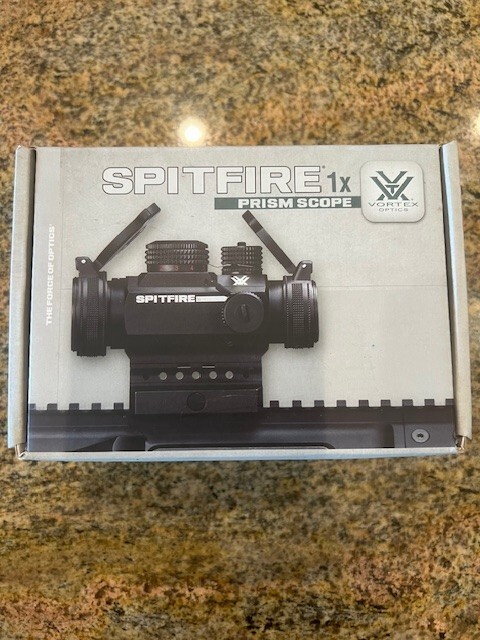 Vortex SPR-1301 Optics Spitfire Prism Sight 32mm 1x DRT Reticle Matte ...