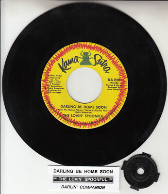 THE LOVIN' SPOONFUL Darling Be Home Soon & Darlin' Companion 7" 45 ...