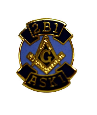 Freemasons 2B1 ASK1 Masonic Lapel Pin LP09 | eBay