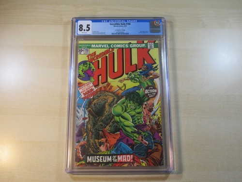 INCREDIBLE HULK #198 MAN-THING COLLECTOR CGC 8.5 WP RARE 30 CENT PRICE ...