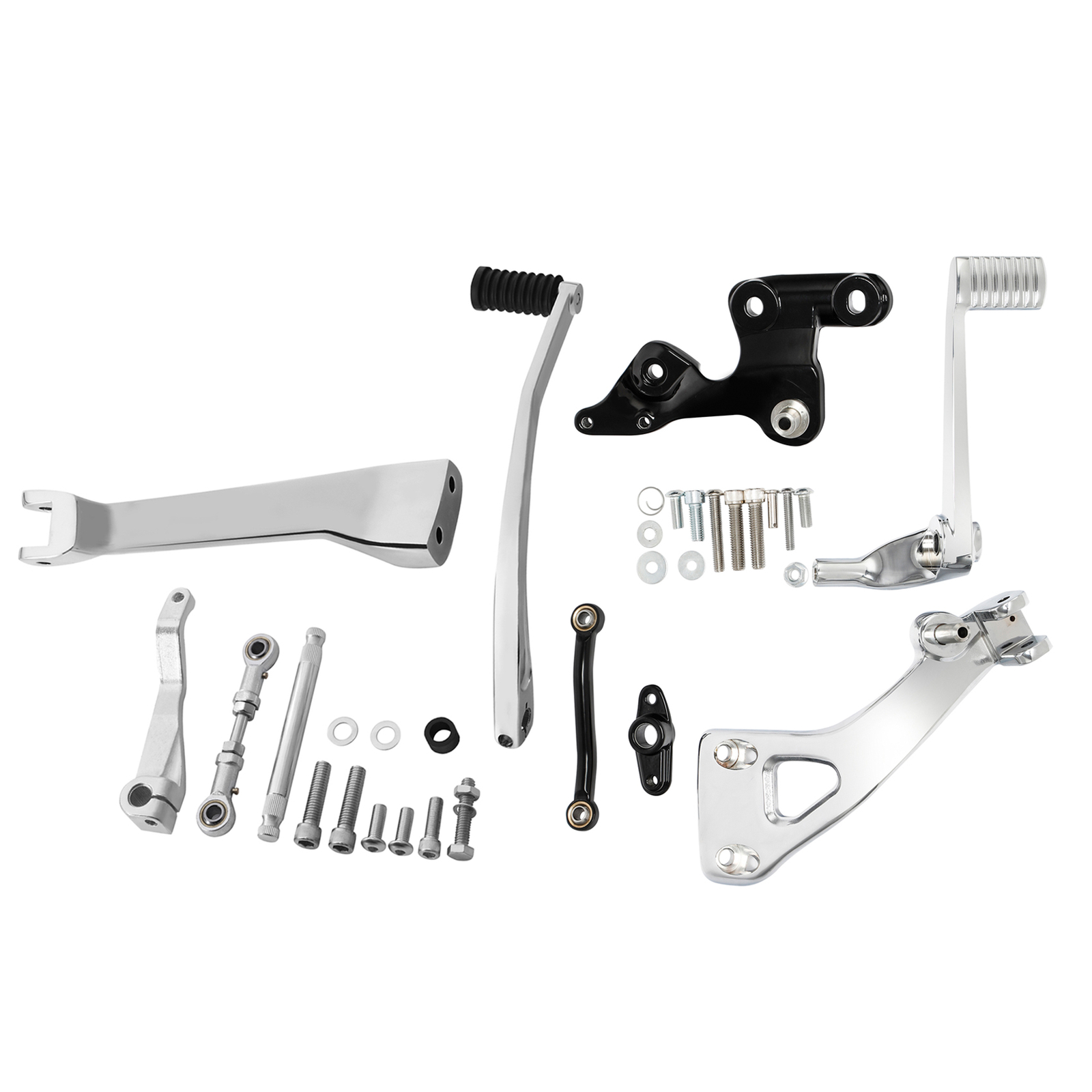 Mid-Controls Shift & Brake Side Fit For Harley Fat Bob Sport Glide ...