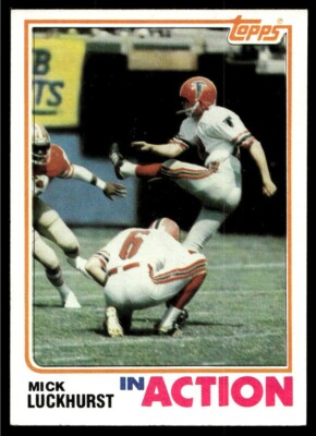 1982 Topps Mick Luckhurst Atlanta Falcons #287 | eBay