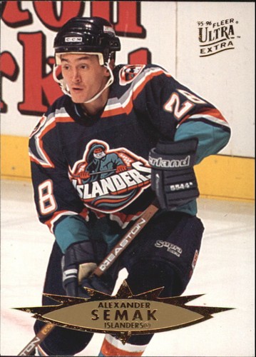 1995-96 Ultra Islanders Hockey Card #271 Alexander Semak | eBay