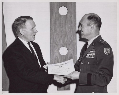 1962 Brigadier General Olson Minnesota Military Retirement Rare Press ...